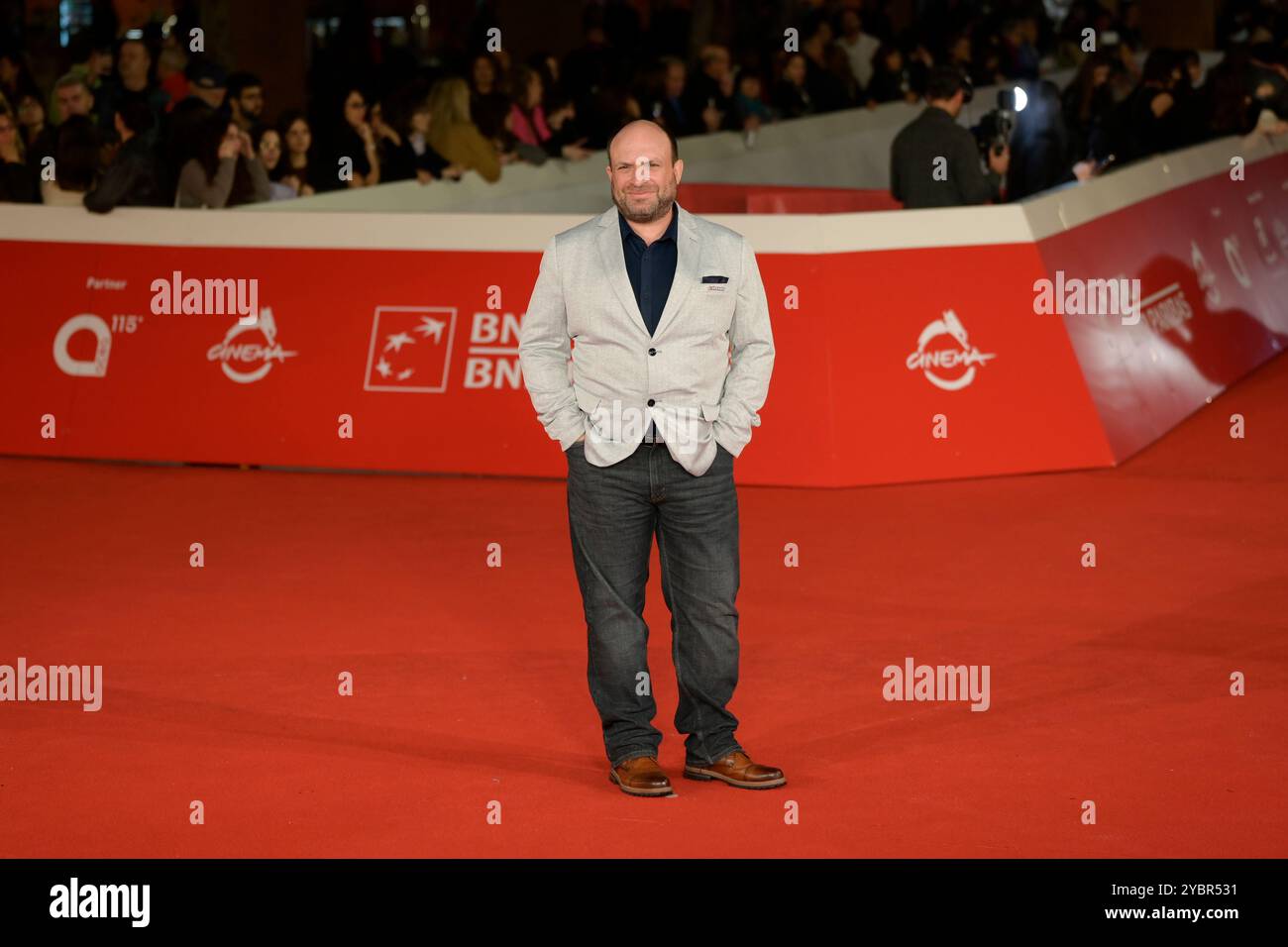 Rome, Italy. 19th Oct, 2024. James Mokoski attends the red carpet of ...