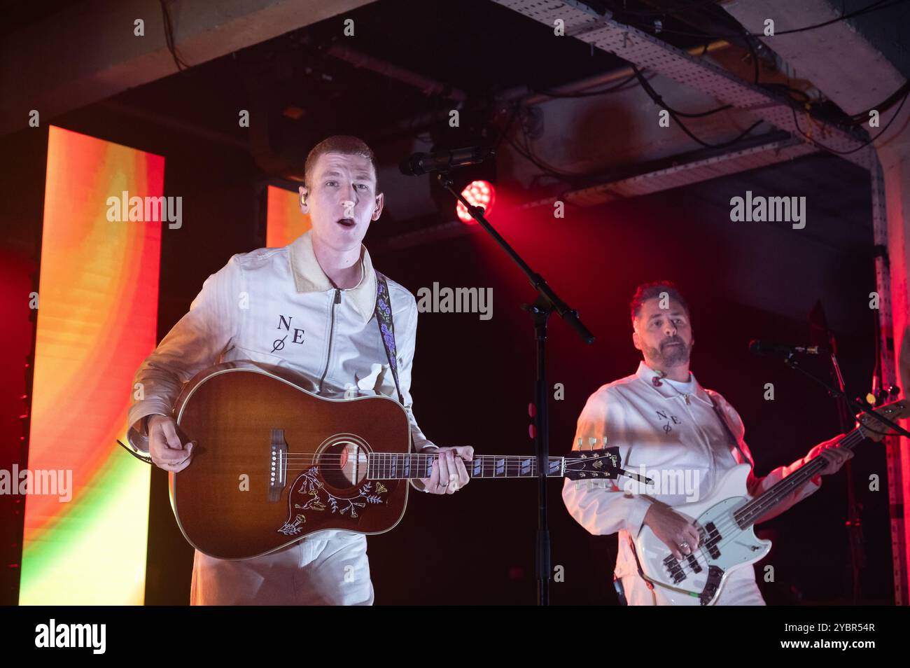 Glasgow, Scotland. 19th Oct, 2024. Nathan Evans and Saint Phnx Band ...