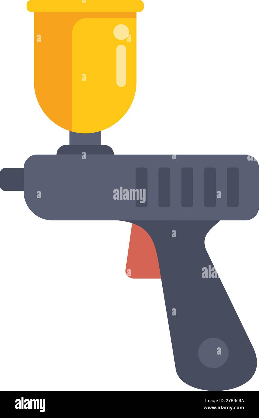 Airbrush tool for painting and applying ink and dye with compressed air ...