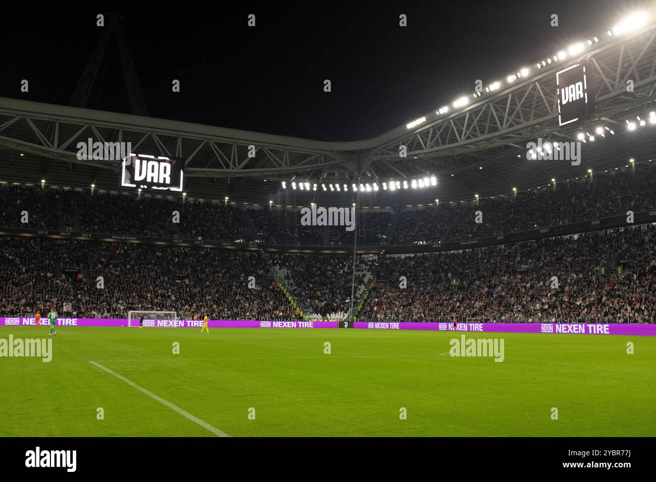 VAR during the Serie A match between Juventus FC and SS Lazio on ...