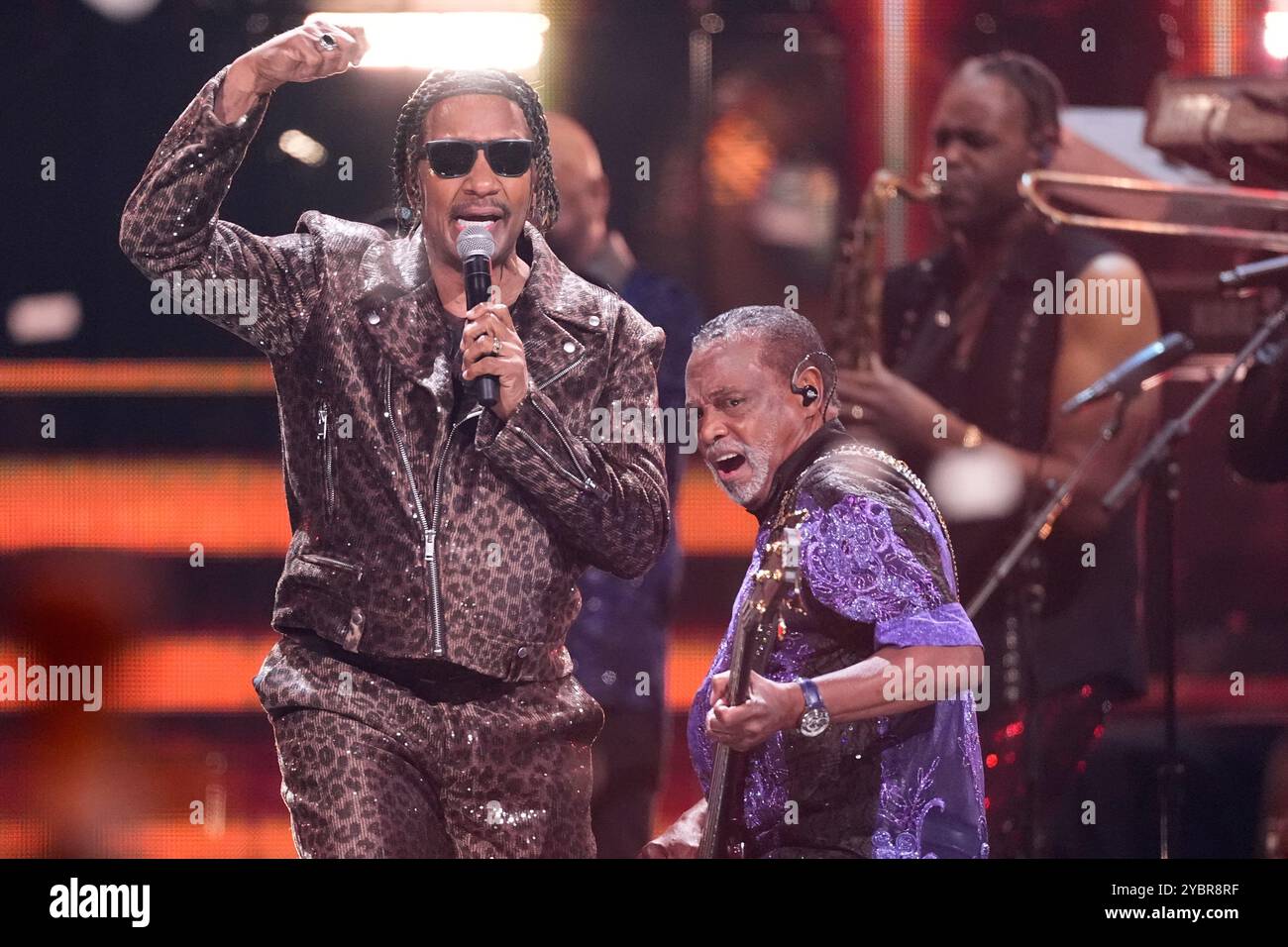James "J.T." Taylor, left, and Robert "Kool" Bell of Kool & the Gang ...