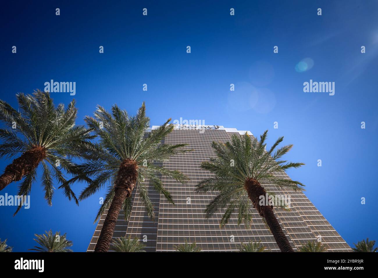LAS VEGAS, USA - AUGUST 22, 2024: Trump international Hotel, also ...