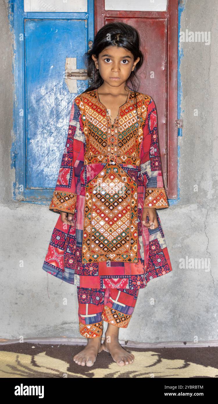 Tajkaft Village Iranshahr Iran September 23 2024: Children from ...