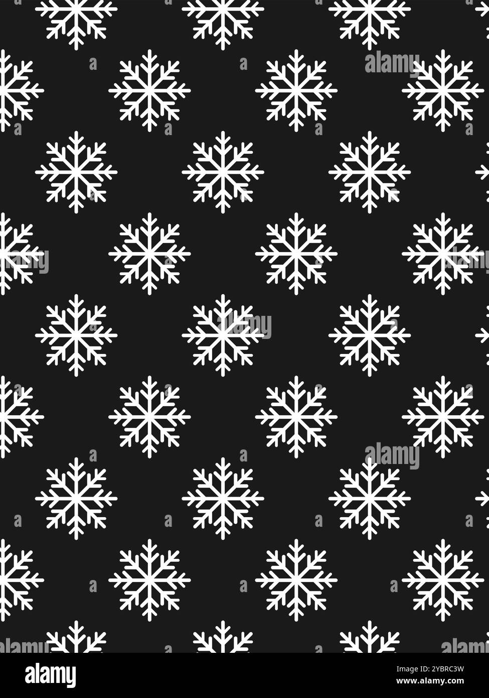 Seamless snowflake pattern. Vector illustration Stock Vector Image ... Seamless snowflake pattern. Vector illustration Stock Vector Image ...