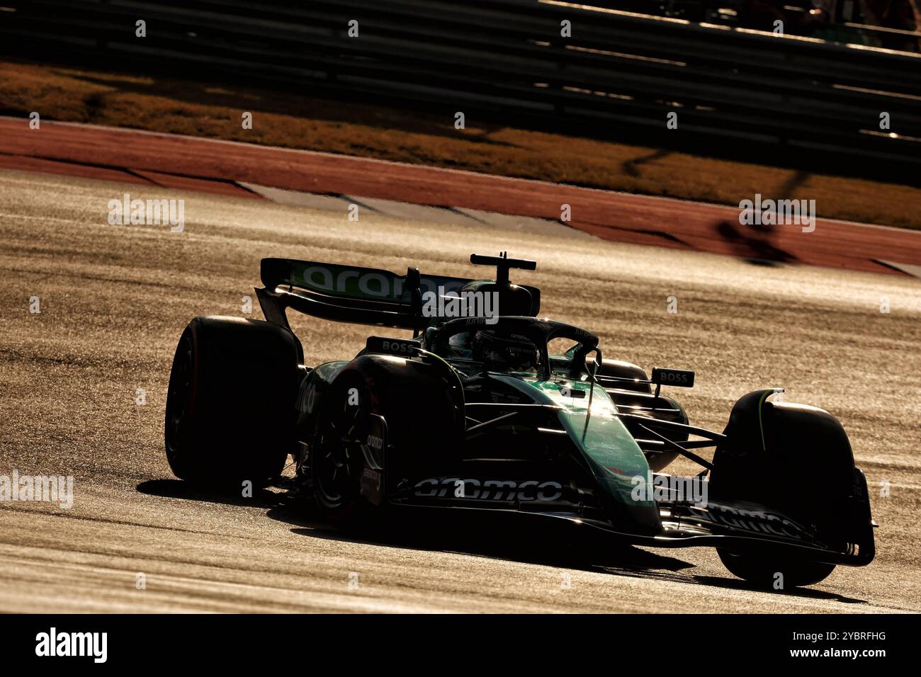 Austin, USA. 19th Oct, 2024. Lance Stroll (CDN) Aston Martin F1 Team ...