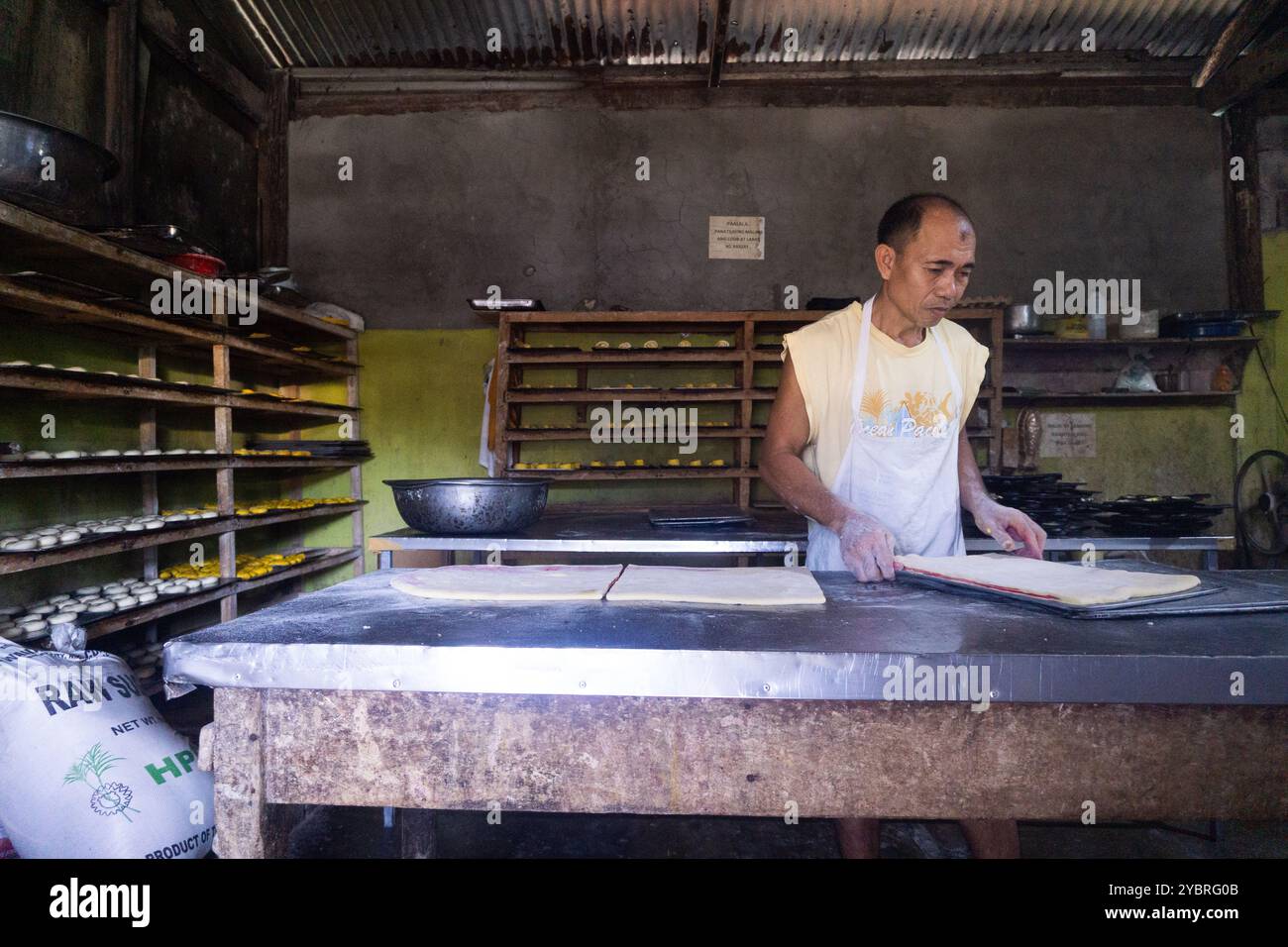 Oriental Mindoro, Philippines. Small biscuit factory serving the local ...