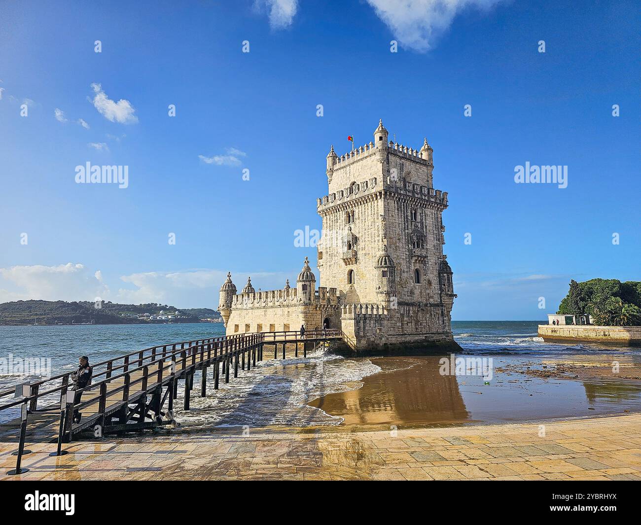 Belem Tower (Torre de Belem) in Lisbon, Portugal Stock Photo - Alamy