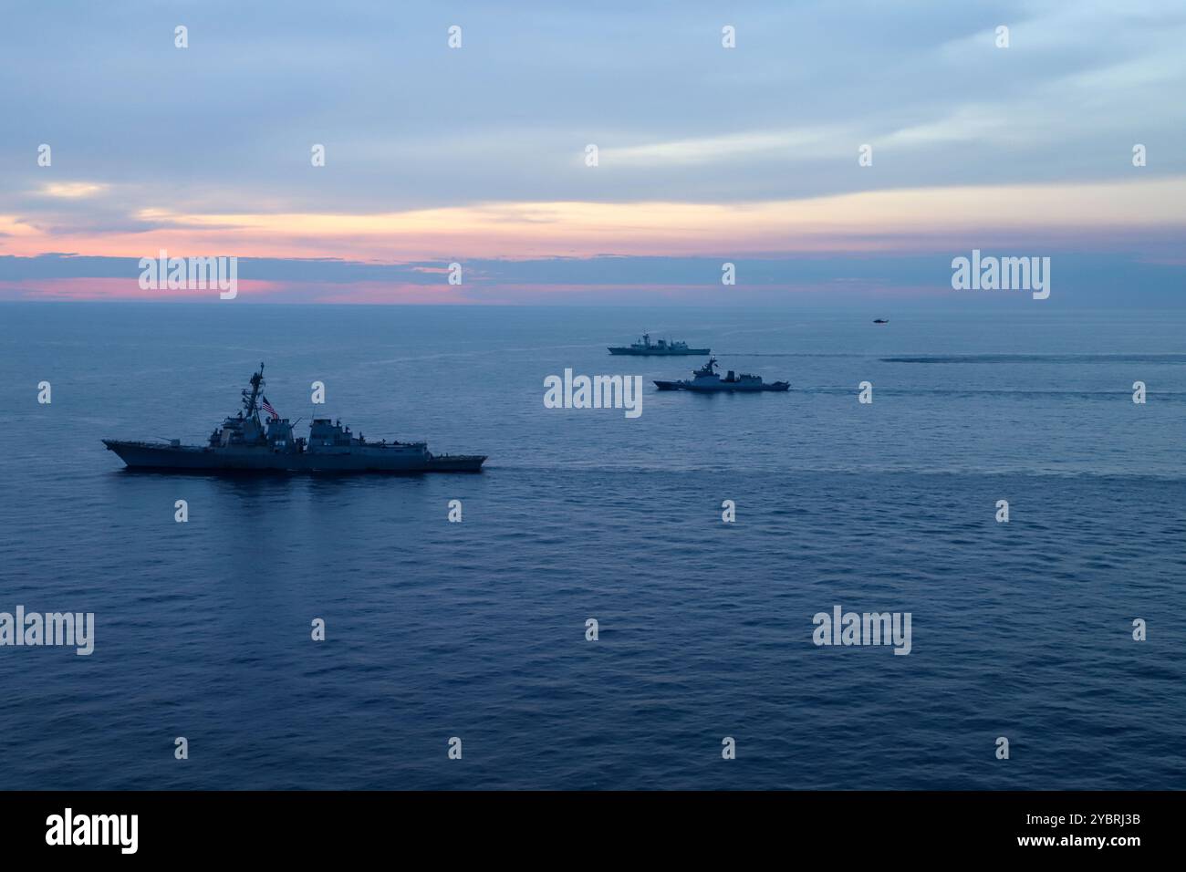 241016-N-CV021-1265 SOUTH CHINA SEA (Oct. 16, 2024) U.S. Navy’s Arleigh ...