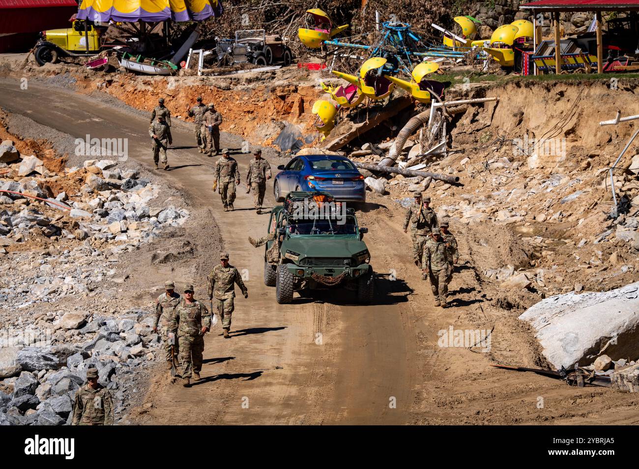 Chimney Rock, N.C. (Oct. 18, 2024) - U.S. Army Soldiers of the 325th ...