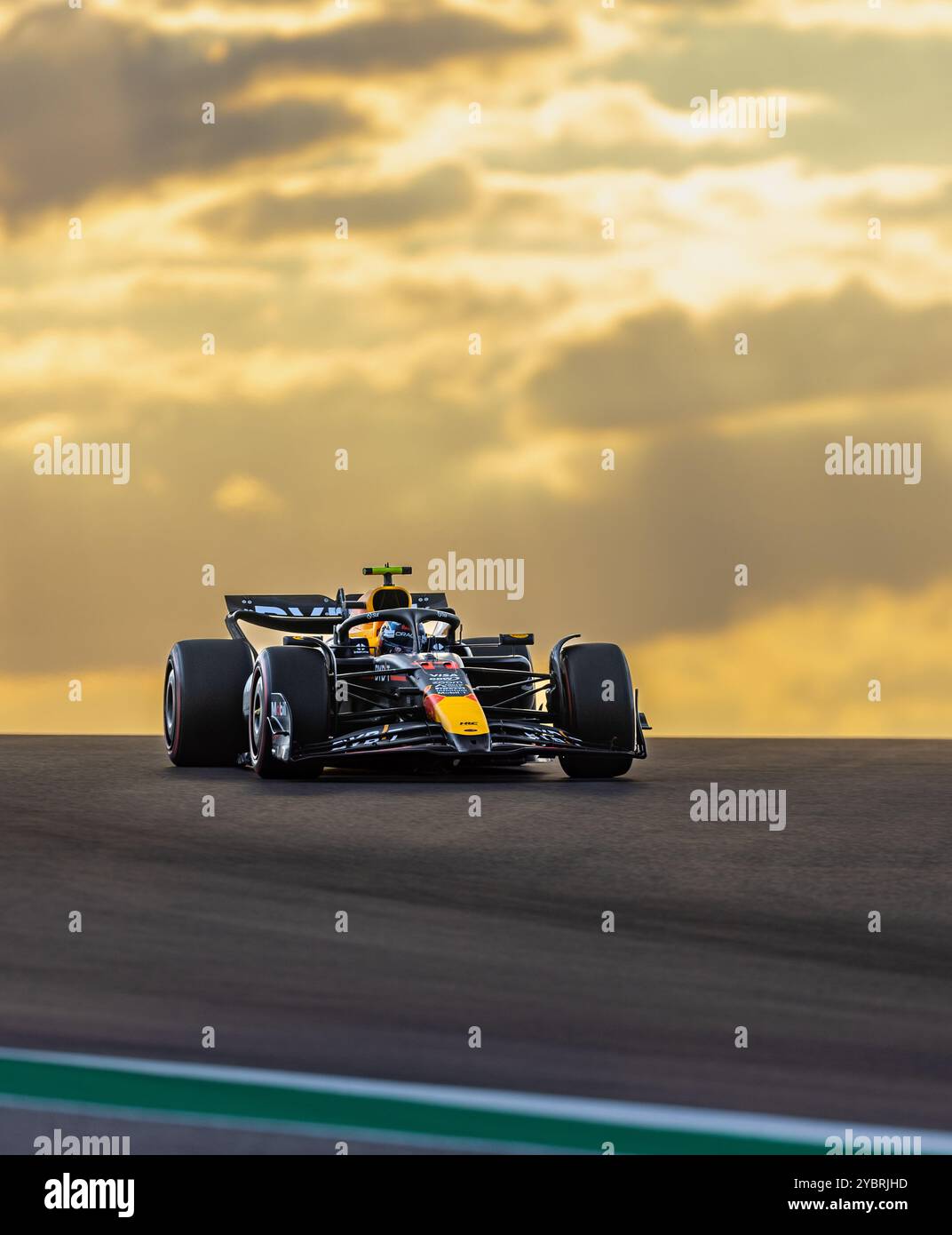 Austin, Texas - October 19th, 2024: Sergio Perez, driver of the #11 ...