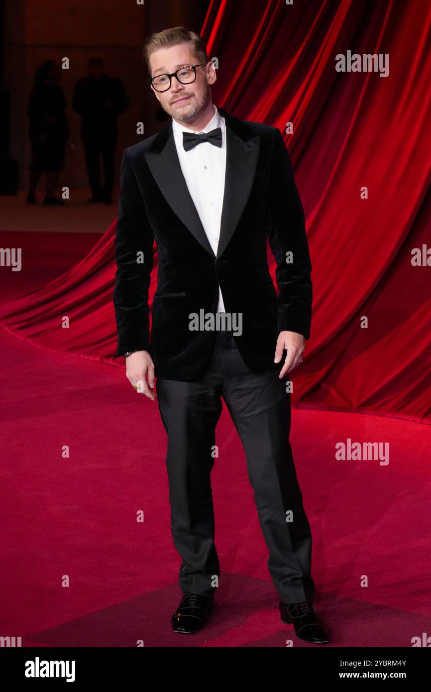 Macaulay Culkin arrives at the fourth annual Academy Museum Gala on ...