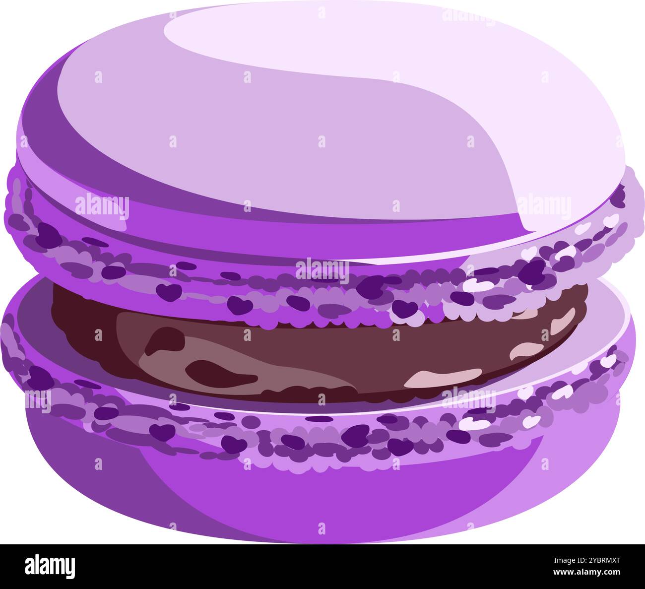 Fruit dessert in plate Stock Vector Images - Alamy