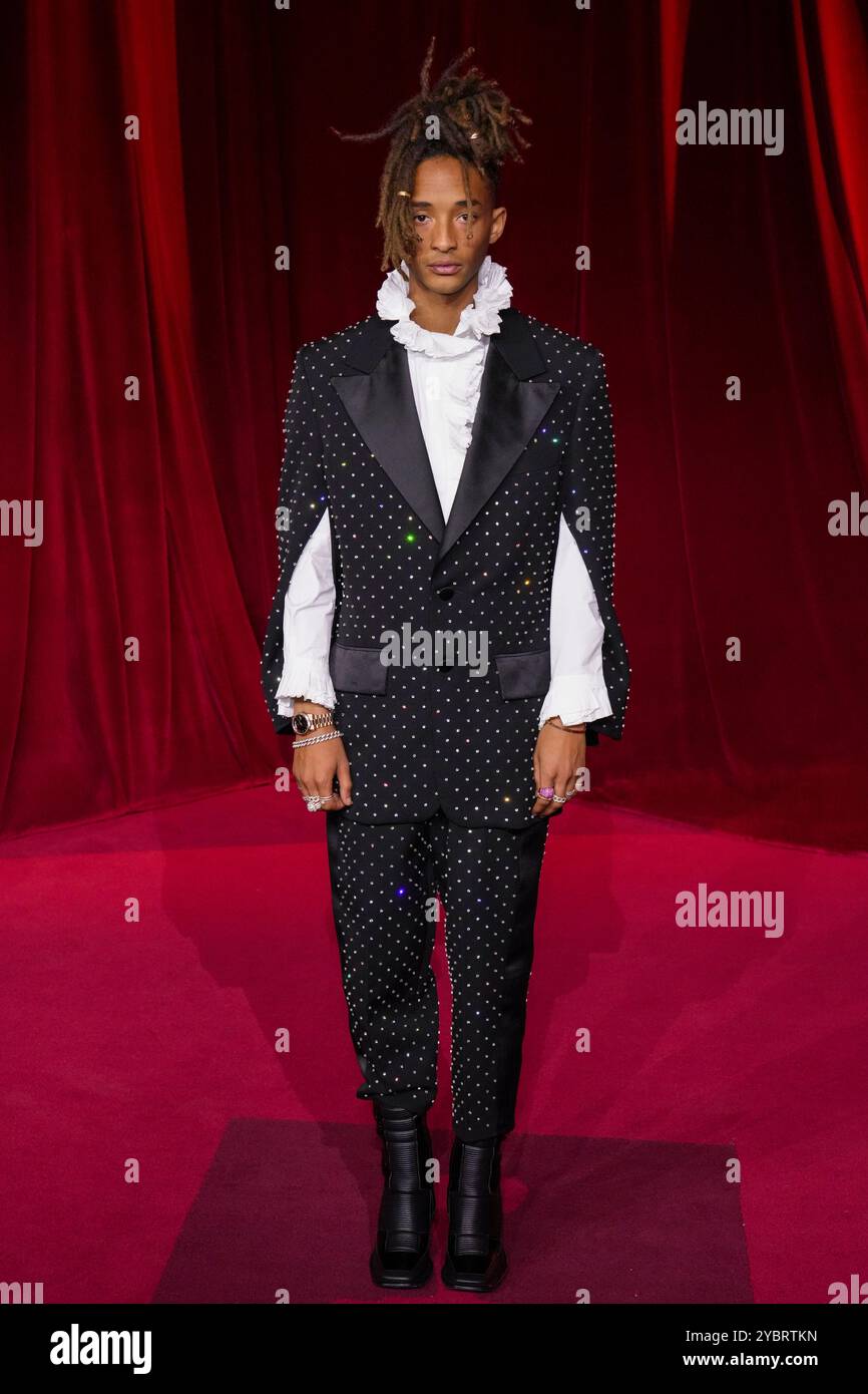 Jaden Smith arrives at the fourth annual Academy Museum Gala on ...