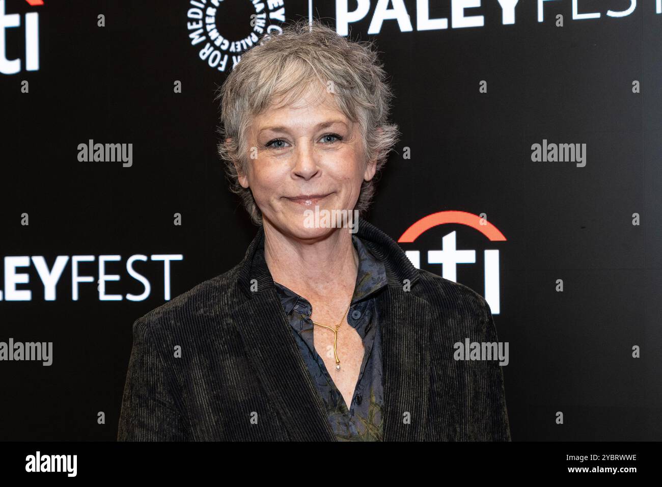 New York, NY, USA, 19 October, 2024: Melissa McBride attends PaleyFest ...