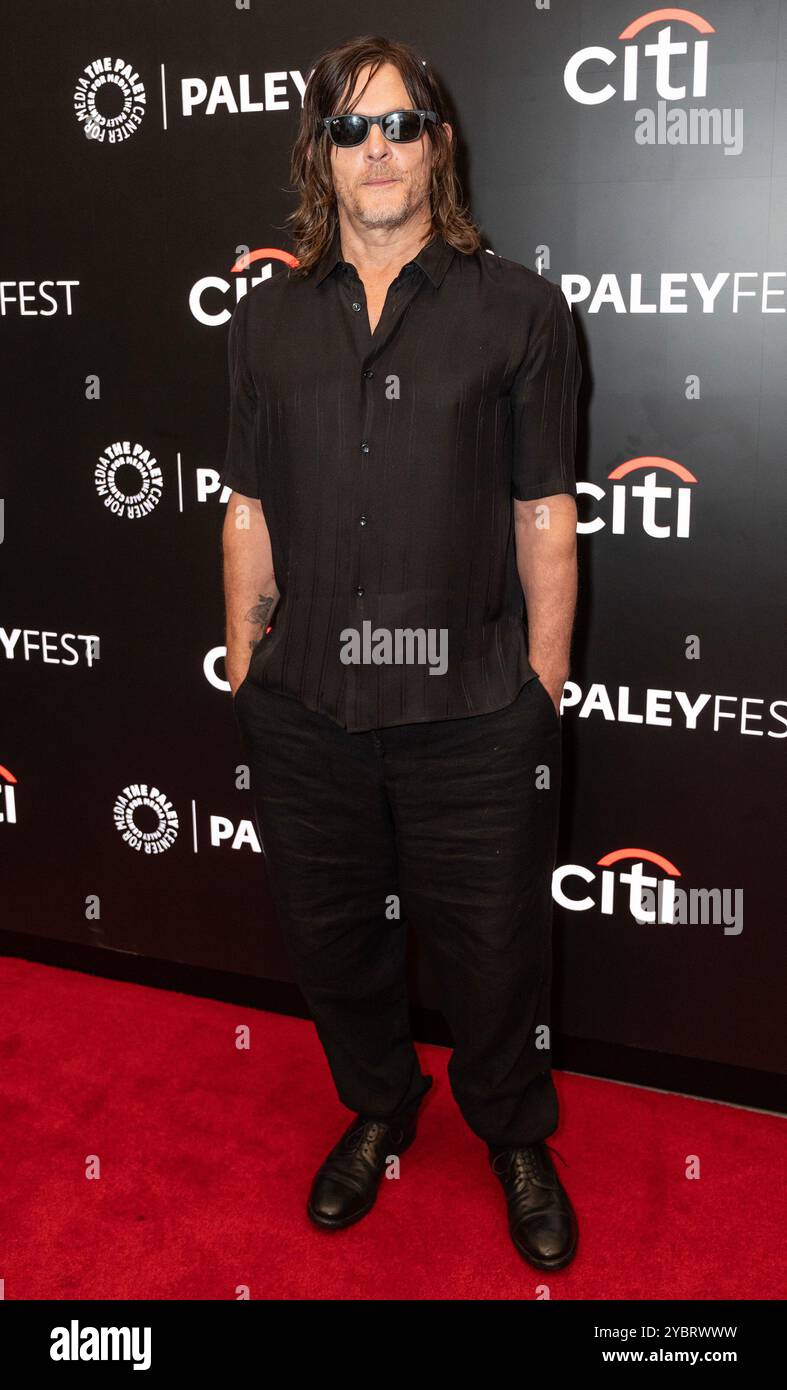 New York, NY, USA, 19 October, 2024: Norman Reedus attends PaleyFest NY ...