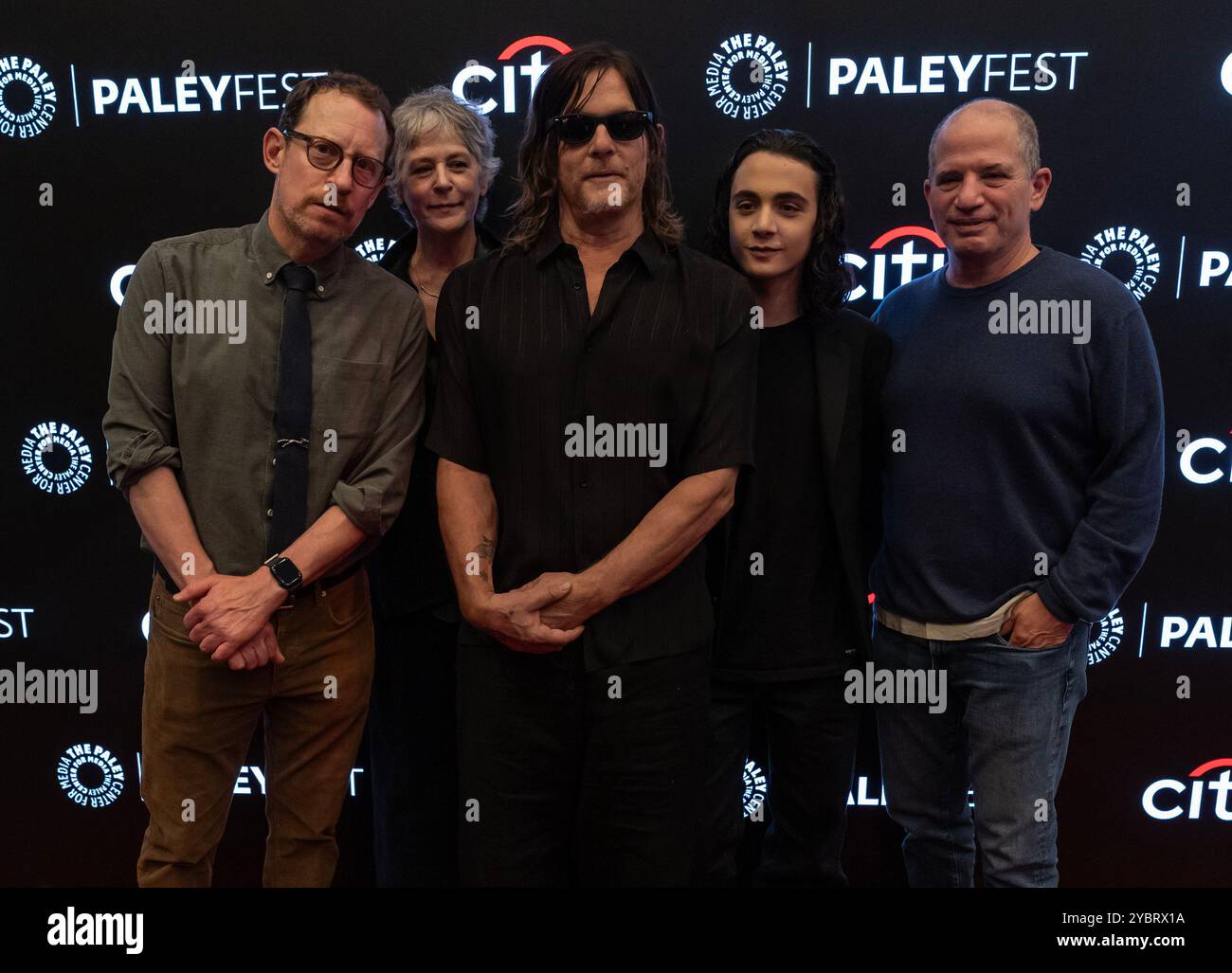 New York, NY, USA, 19 October, 2024: Scott Gimple, Melisa McBride ...