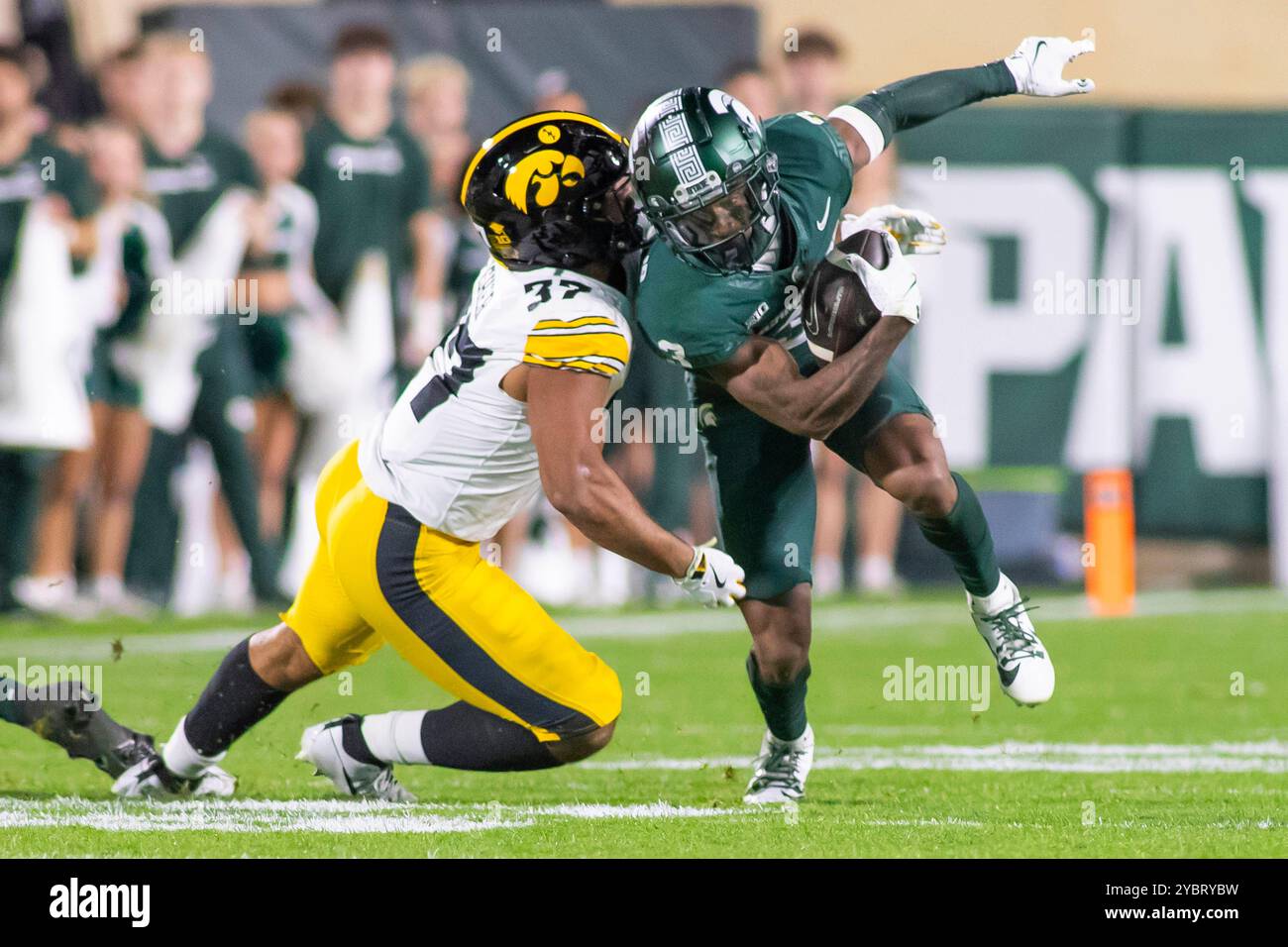 October 19, 2024, East Lansing, Michigan, U.S: Michigan State wide ...