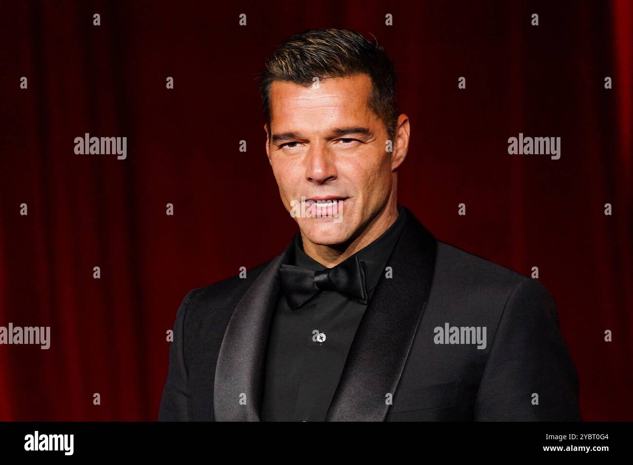 Ricky Martin arrives at the fourth annual Academy Museum Gala on ...