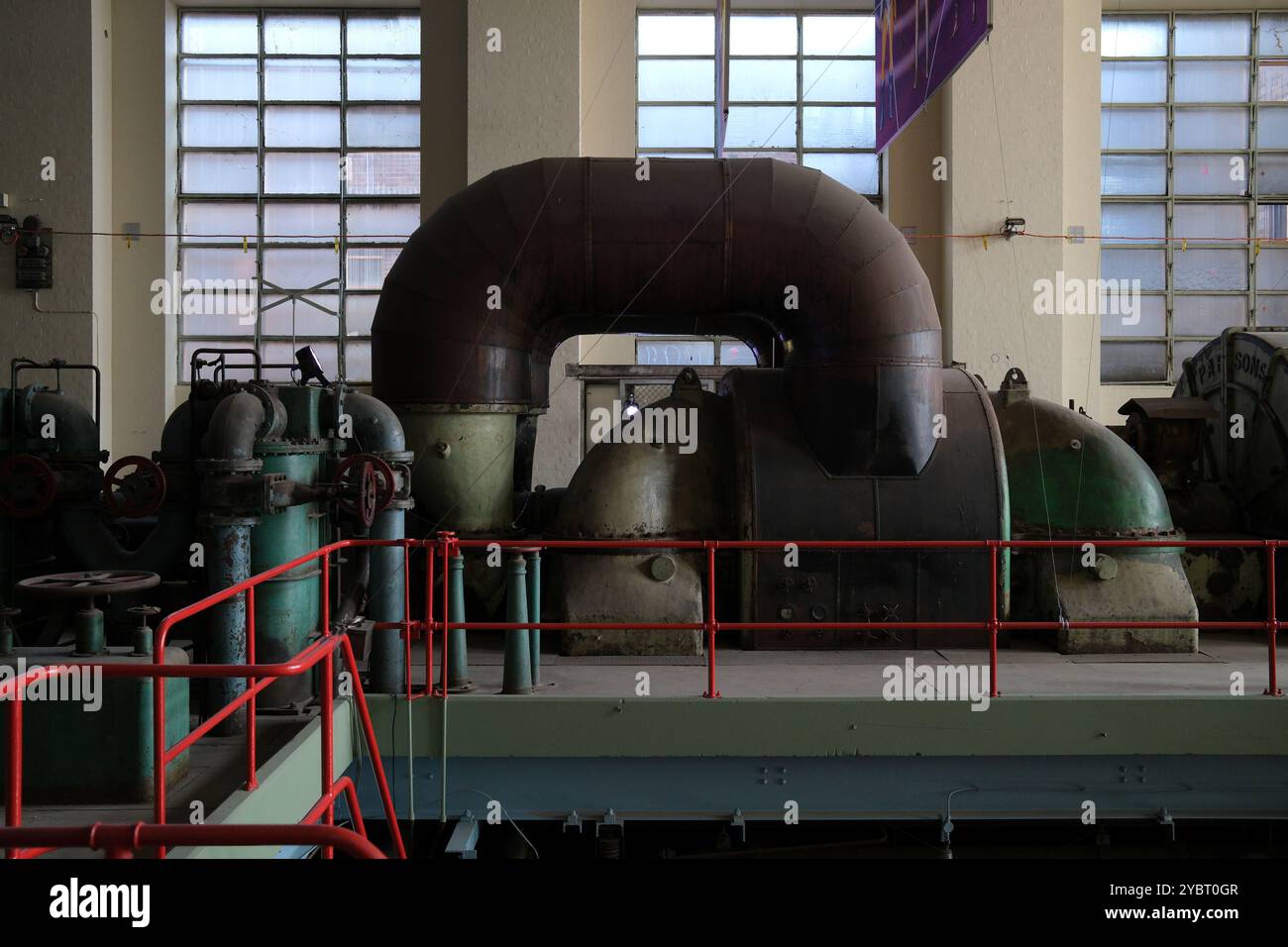 Interior details of the White Bay Power Station restored as an arts hub ...