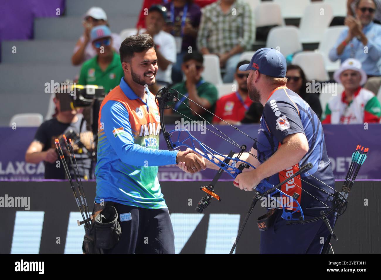 Tlaxcala, Mexico. 19th Oct, 2024. Prathamesh Balchandra Fuge of India ...