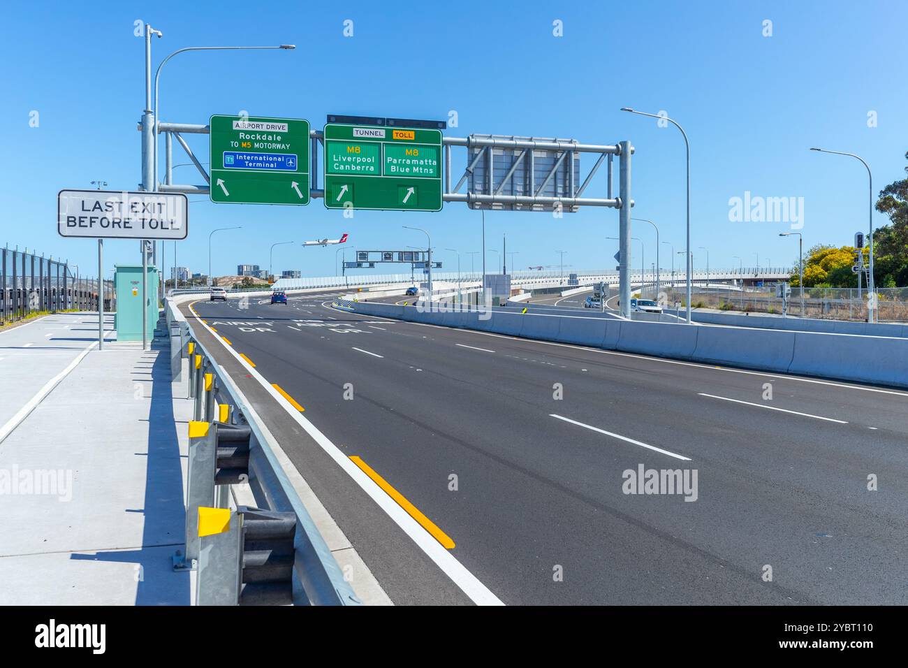 Sydney, Australia. 20 Oct 2024. The new stretch of the Sydney Gateway ...