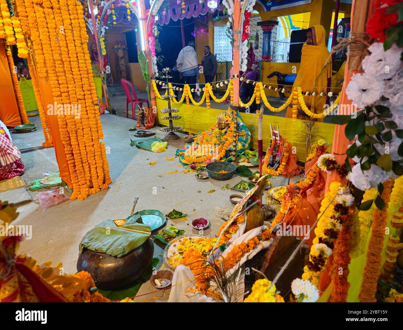 Bhadrak, Odisha, India, 17 Jan 2024: Vishwa Shanti Maha Yagya near ...