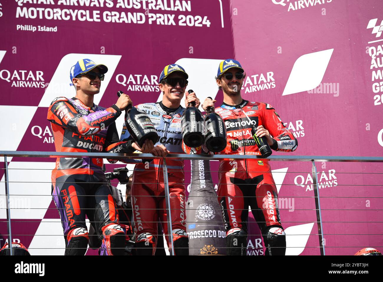 MELBOURNE, AUSTRALIA. 20th Oct 2024. Pictured left to right: Jorge ...