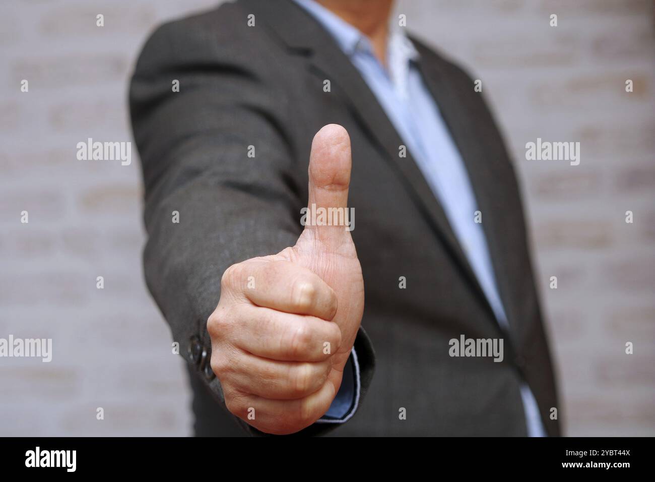 Thumbs up is good Stock Photo - Alamy