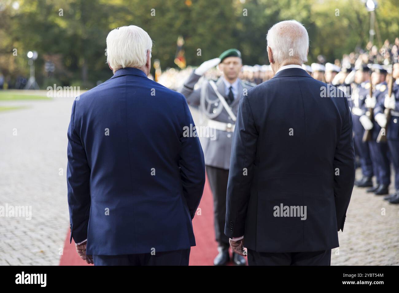 Joe Biden (46th President of the United States) is received with ...