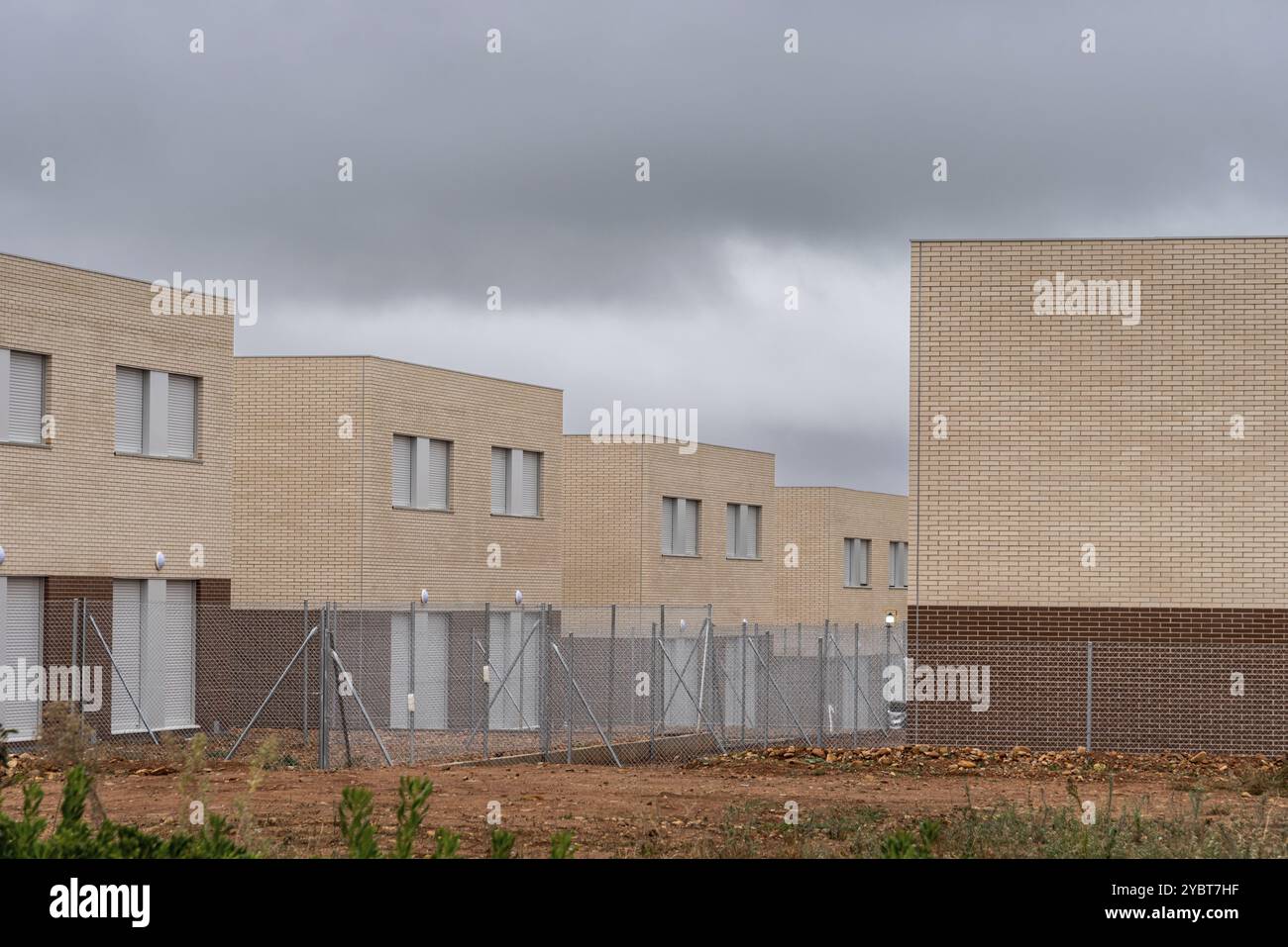 Contemporary brick facade hi-res stock photography and images - Alamy
