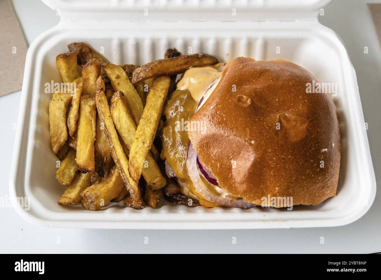 High angle shot hamburger hi-res stock photography and images - Alamy