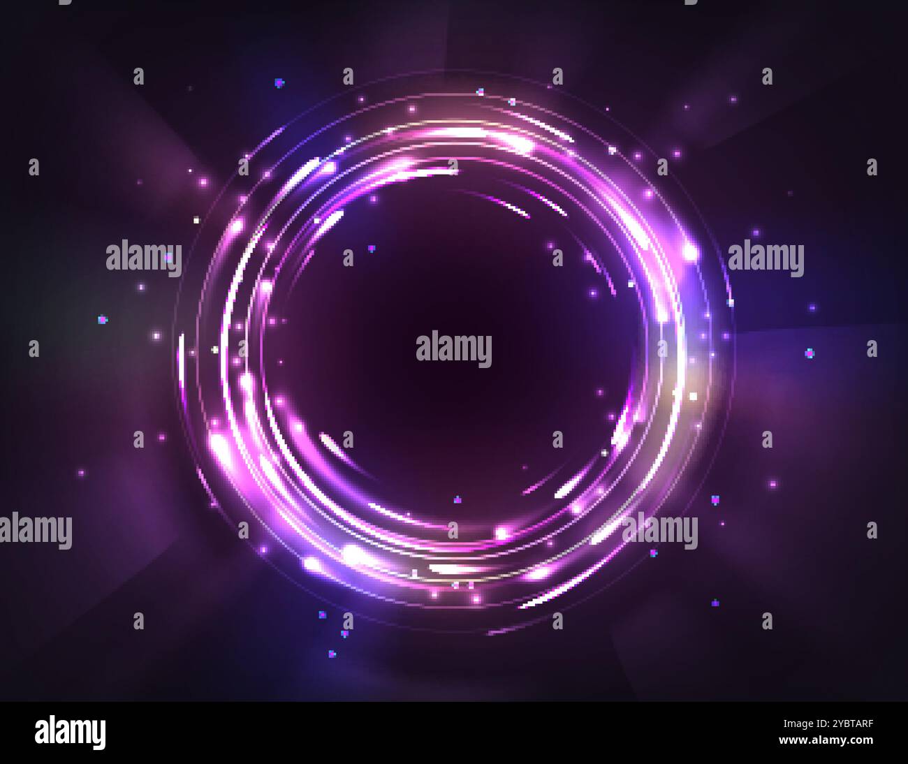 Realistic circular magic portal hi-res stock photography and images - Alamy