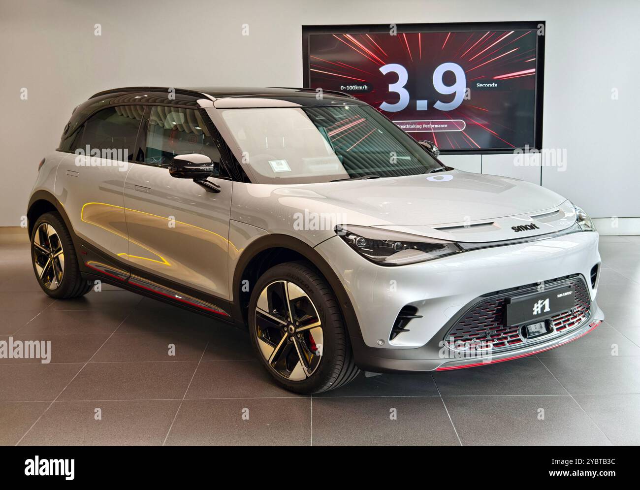 KUALA LUMPUR, MALAYSIA - AUGUST 20, 2024: Mercedes car showroom in ...