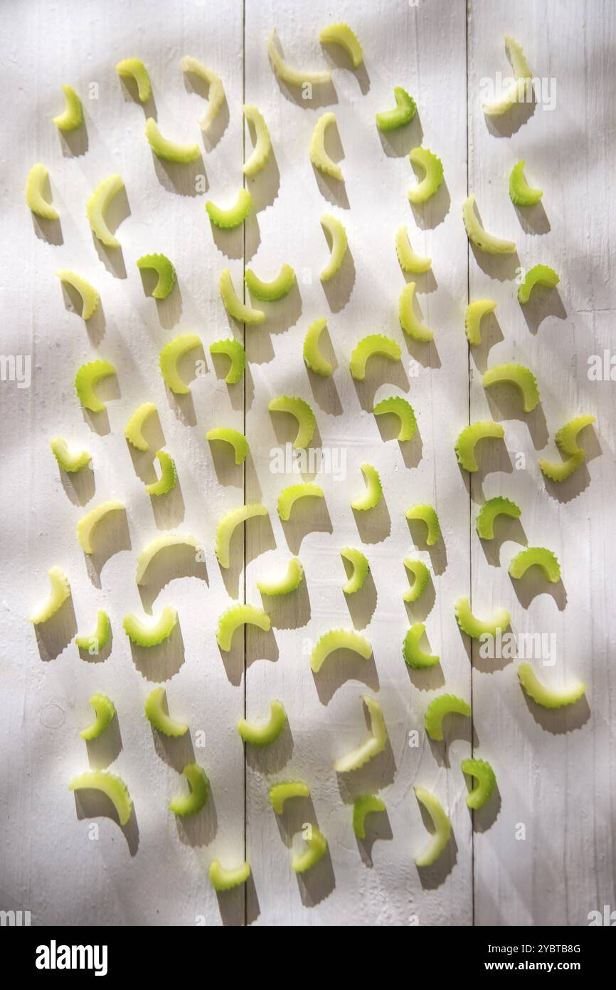 Product of the garden, fresh celery ready for use in the kitchen Stock ...