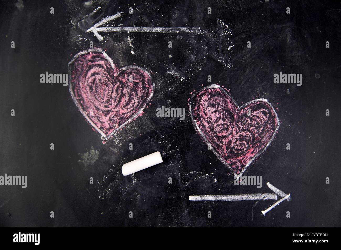 Graphical representation of icons representing the love relationship ...