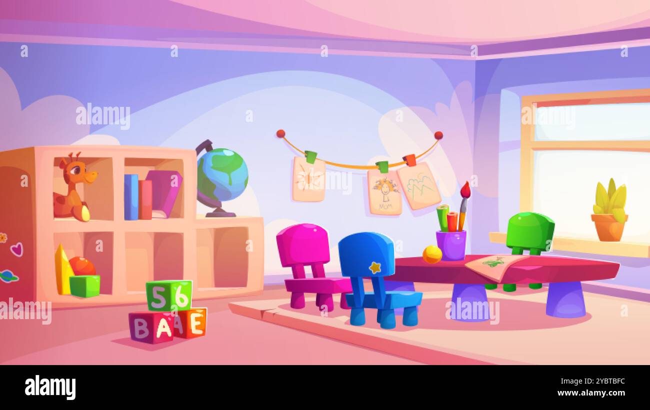 Creative painting on window Stock Vector Images - Alamy