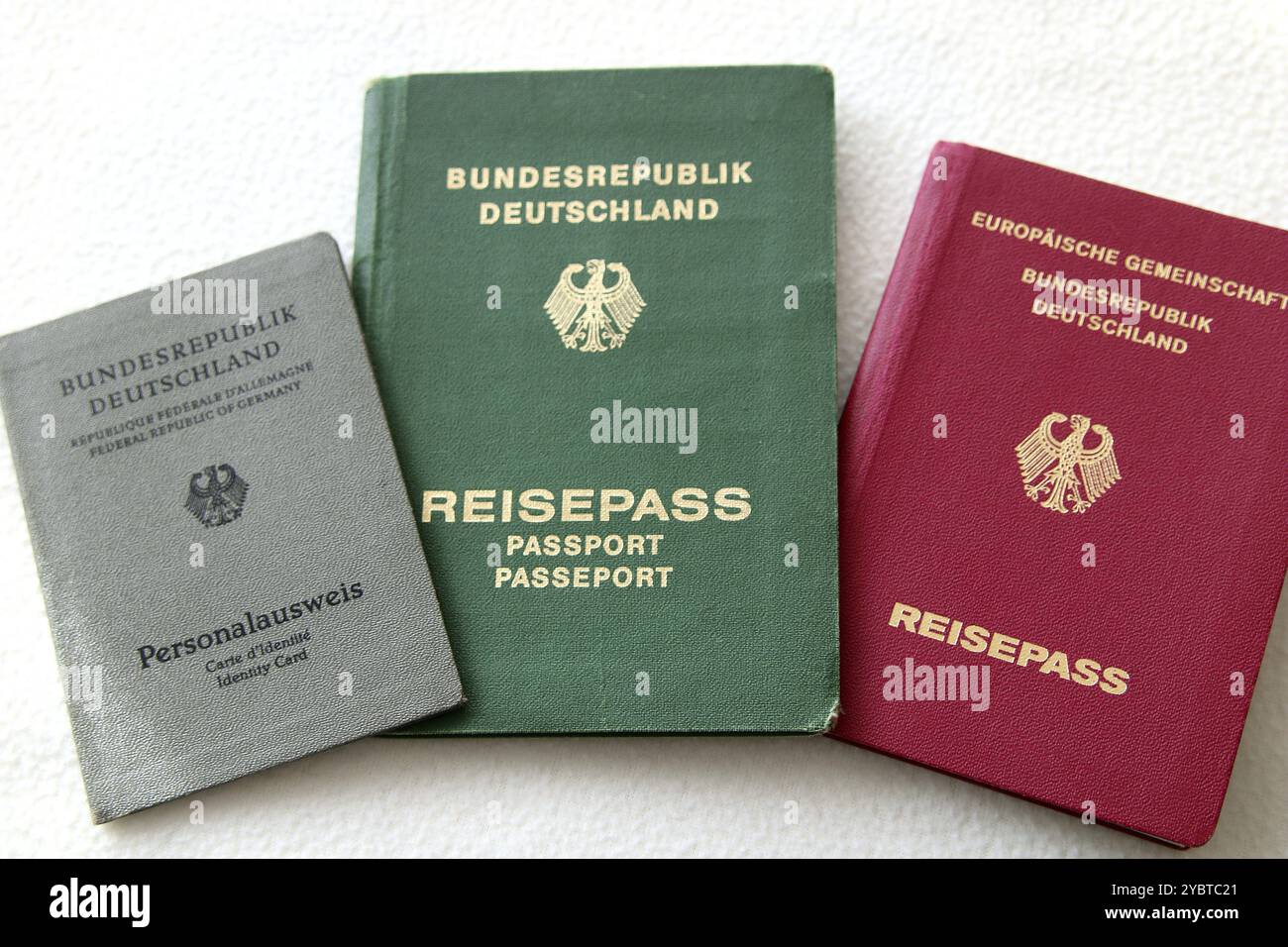 Identity documents through the ages Stock Photo - Alamy