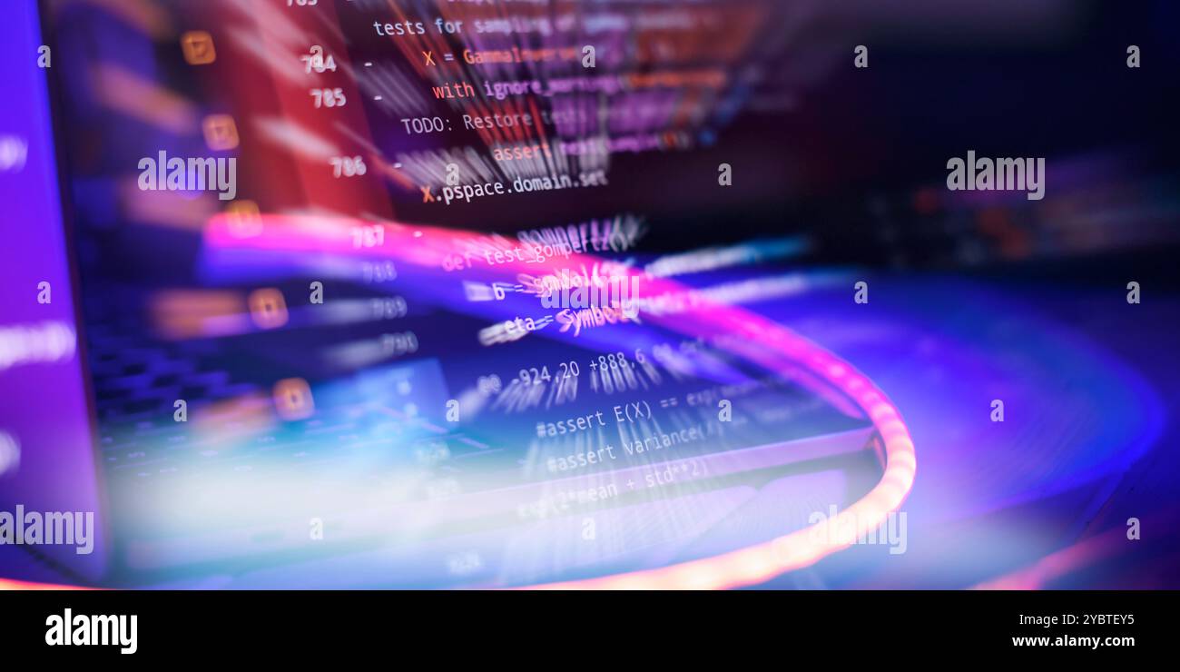 Project managers work new idea. Mobile app developer. Innovative startup project Stock Photo - Alamy