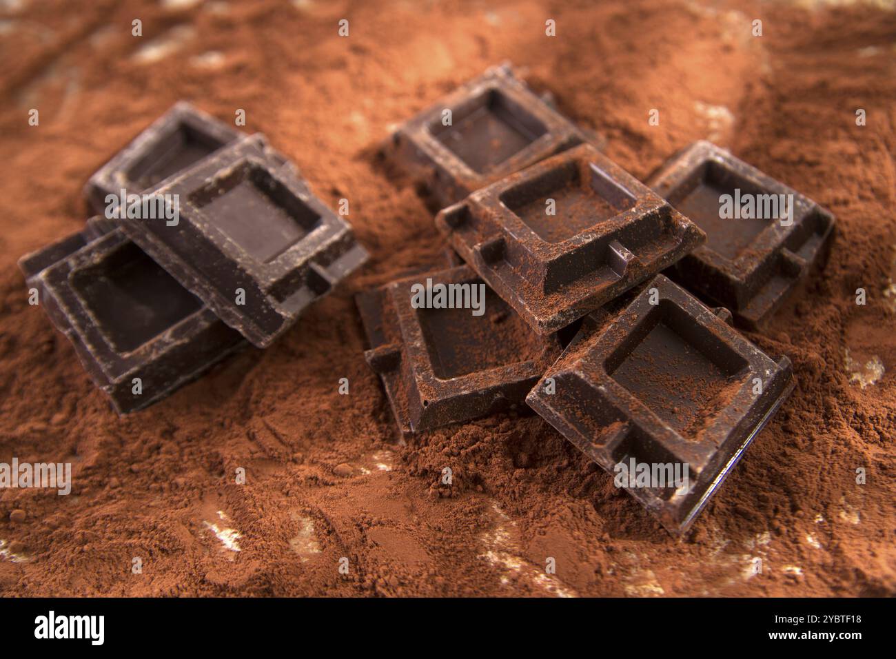 Cubes chocolate hi-res stock photography and images - Alamy