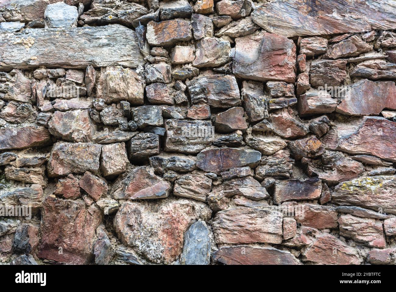 Slate slabs texture background. Pattern of black slate wall Stock Photo ...