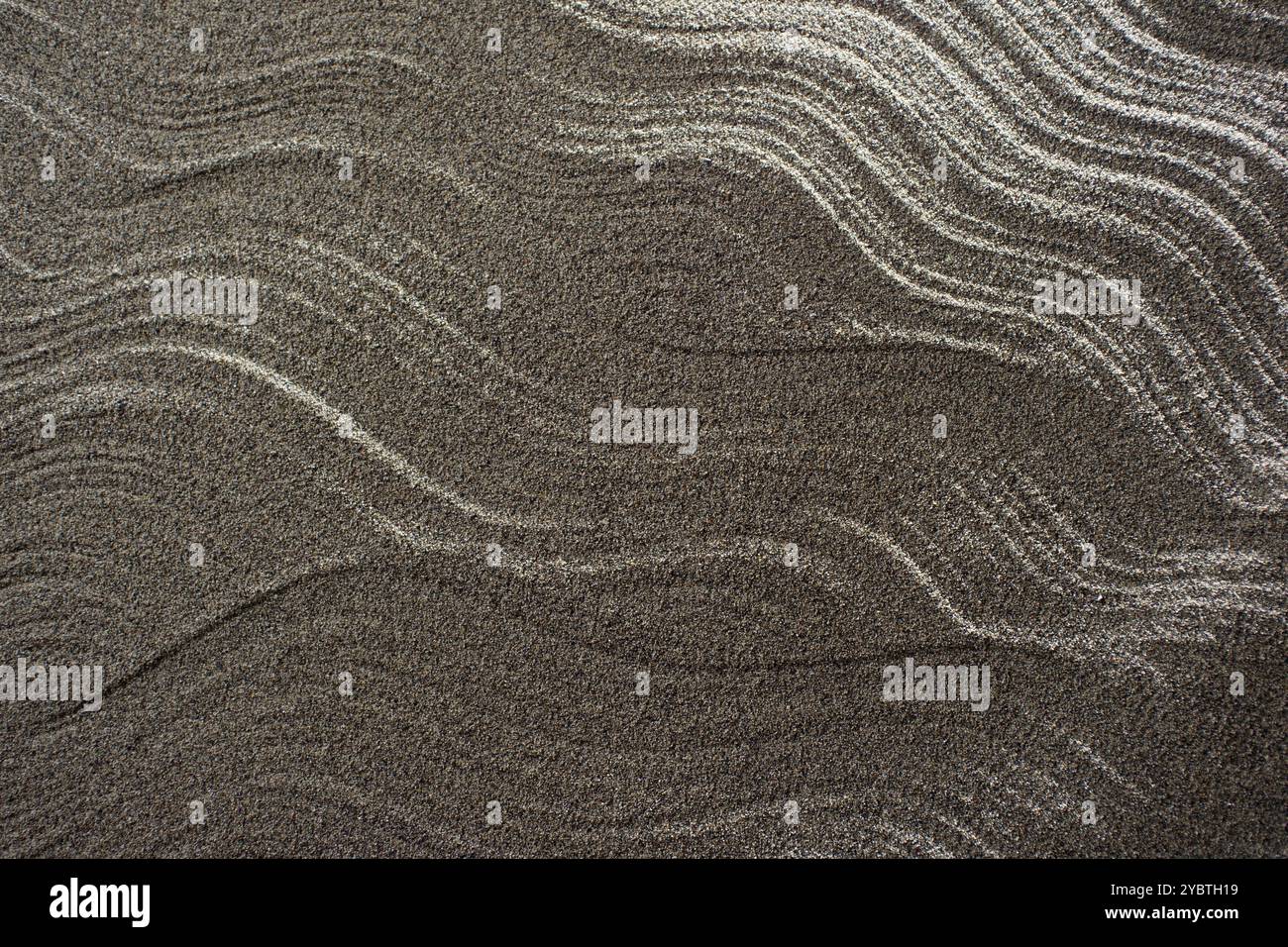 Representative background waves formed of gray sand layer Stock Photo ...