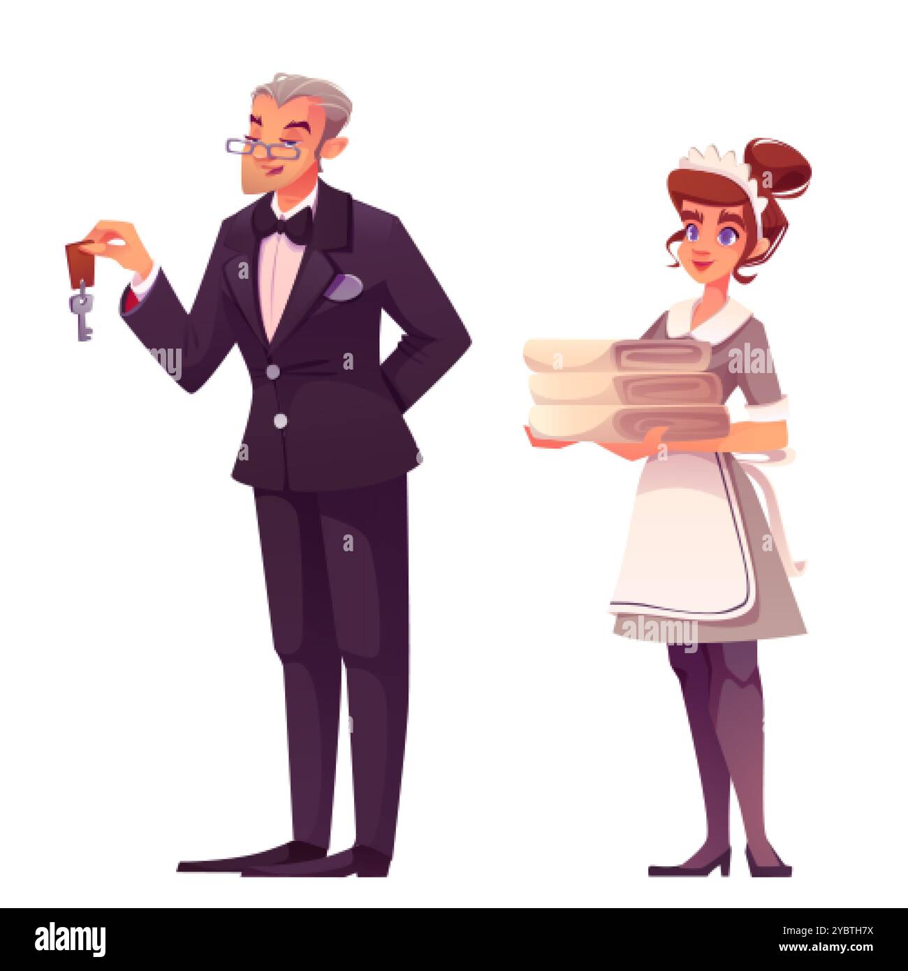 F butler Stock Vector Images - Alamy