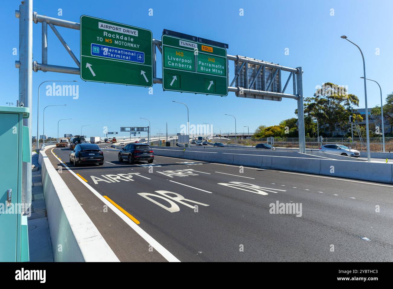 Sydney, Australia. 20 Oct 2024. The new stretch of the Sydney Gateway ...