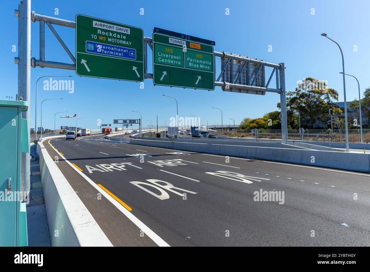 Sydney, Australia. 20 Oct 2024. The new stretch of the Sydney Gateway ...