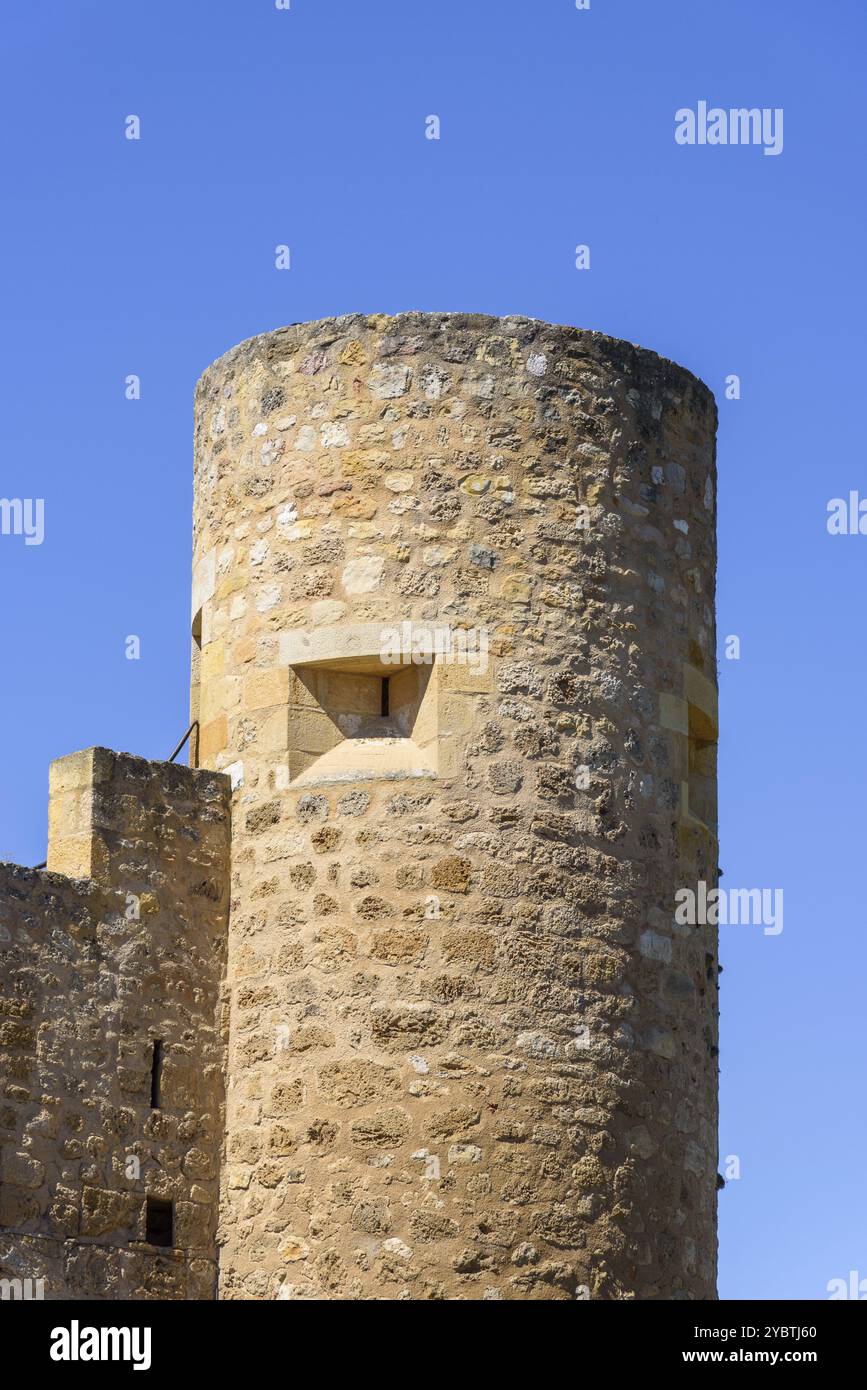 Medieval castle in Frias, Burgos Spain Stock Photo - Alamy
