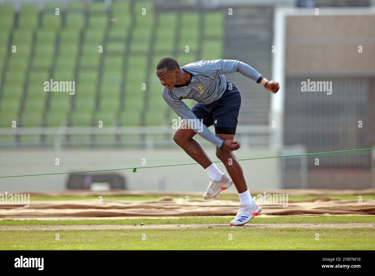 South Africa Team attends practice session at the Sher-e-Bangla ...