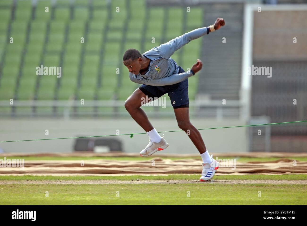 South Africa Team attends practice session at the Sher-e-Bangla ...