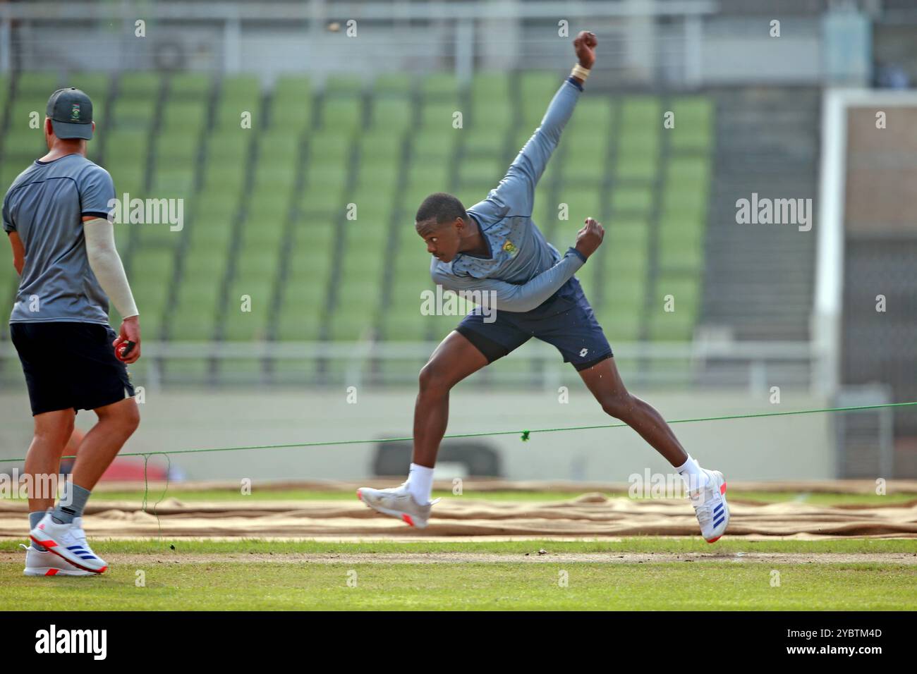 South Africa Team attends practice session at the Sher-e-Bangla ...
