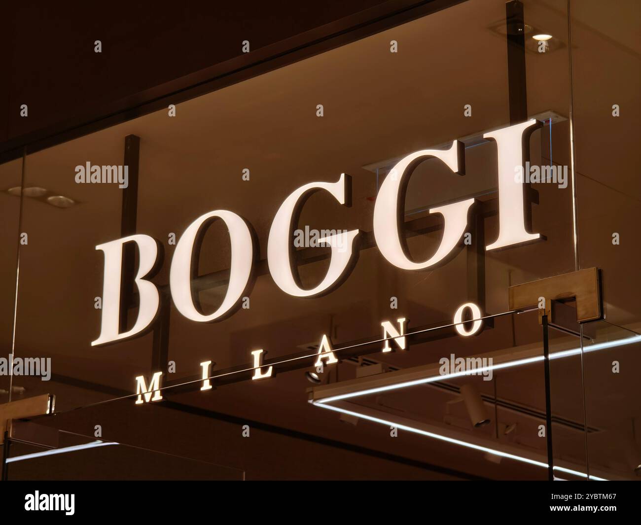 KUALA LUMPUR, MALAYSIA - AUGUST 28, 2024: Boggi brand retail shop in ...