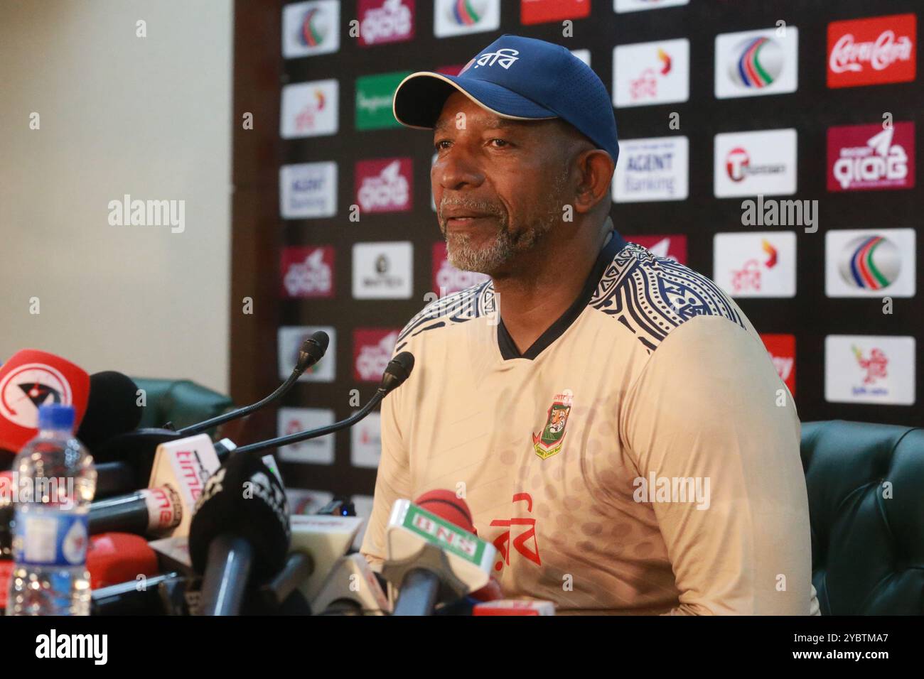 Bangladesh Team newly appointed Head Coach Phil Simmons attends press ...